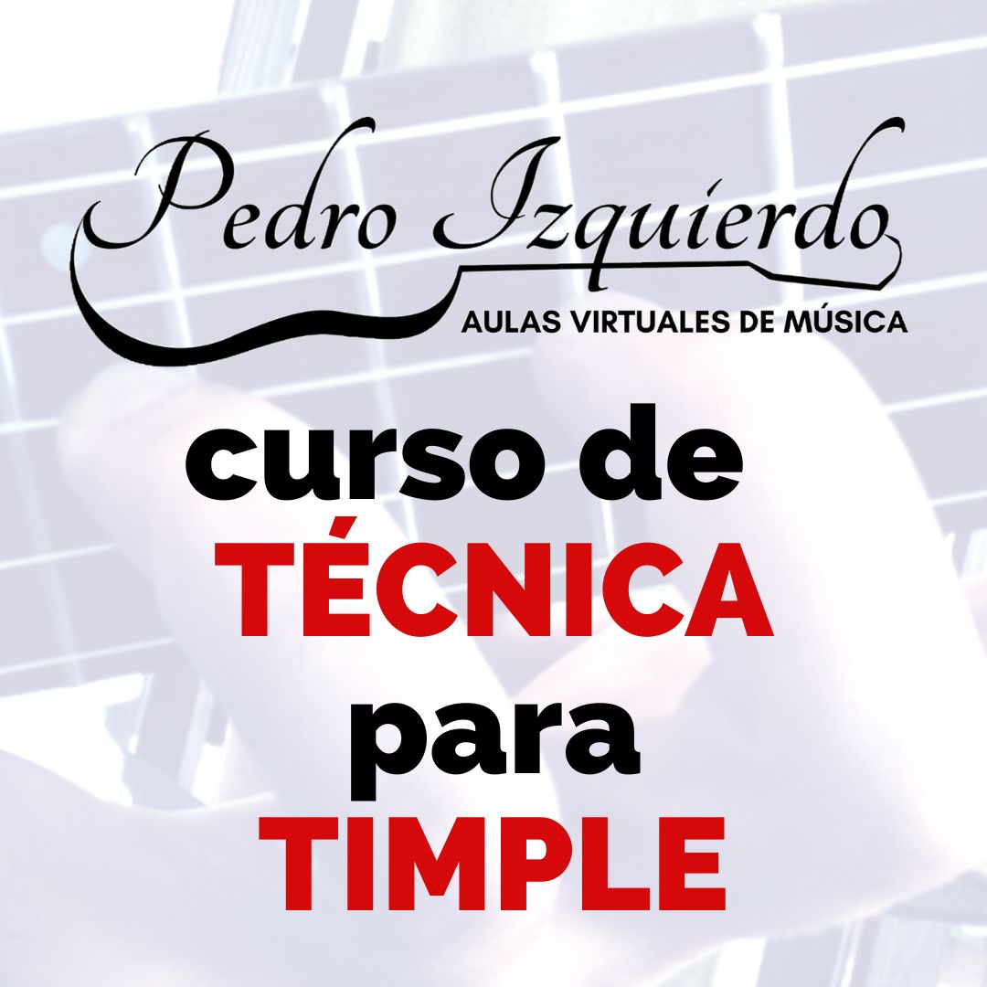 La técnica en el TIMPLE – Pedro Izquierdo